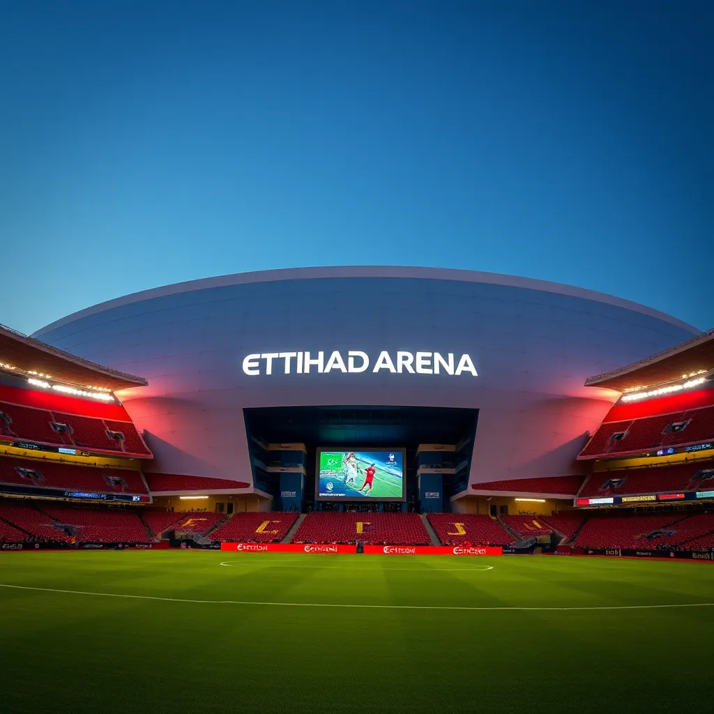 Ettihad Arena: A Landmark of Dubai's Sports Scene