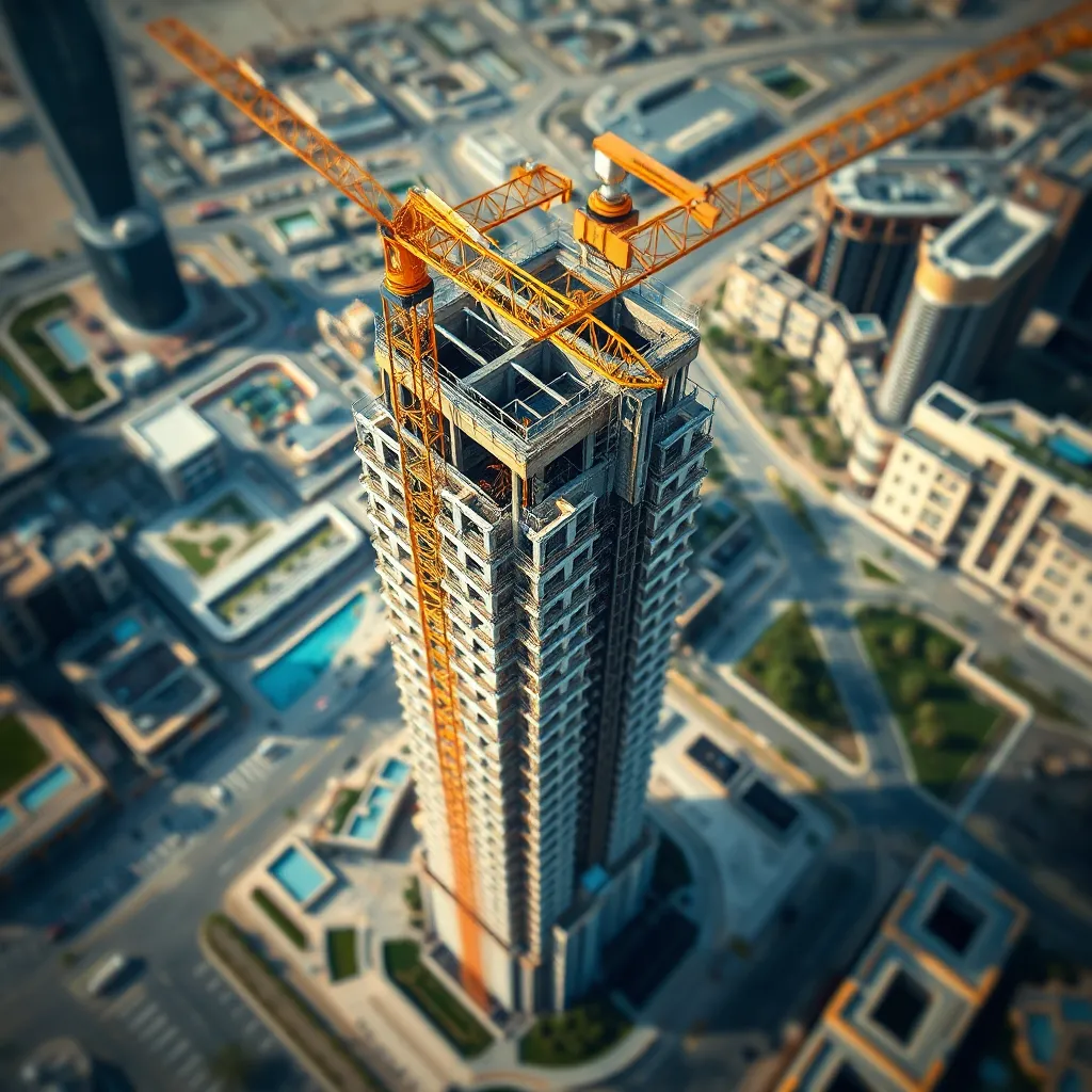 Current Developments of Creek Tower in Dubai