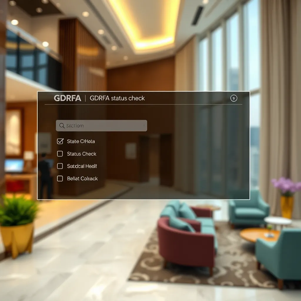 Understanding GDRFA Status Check for Dubai Real Estate