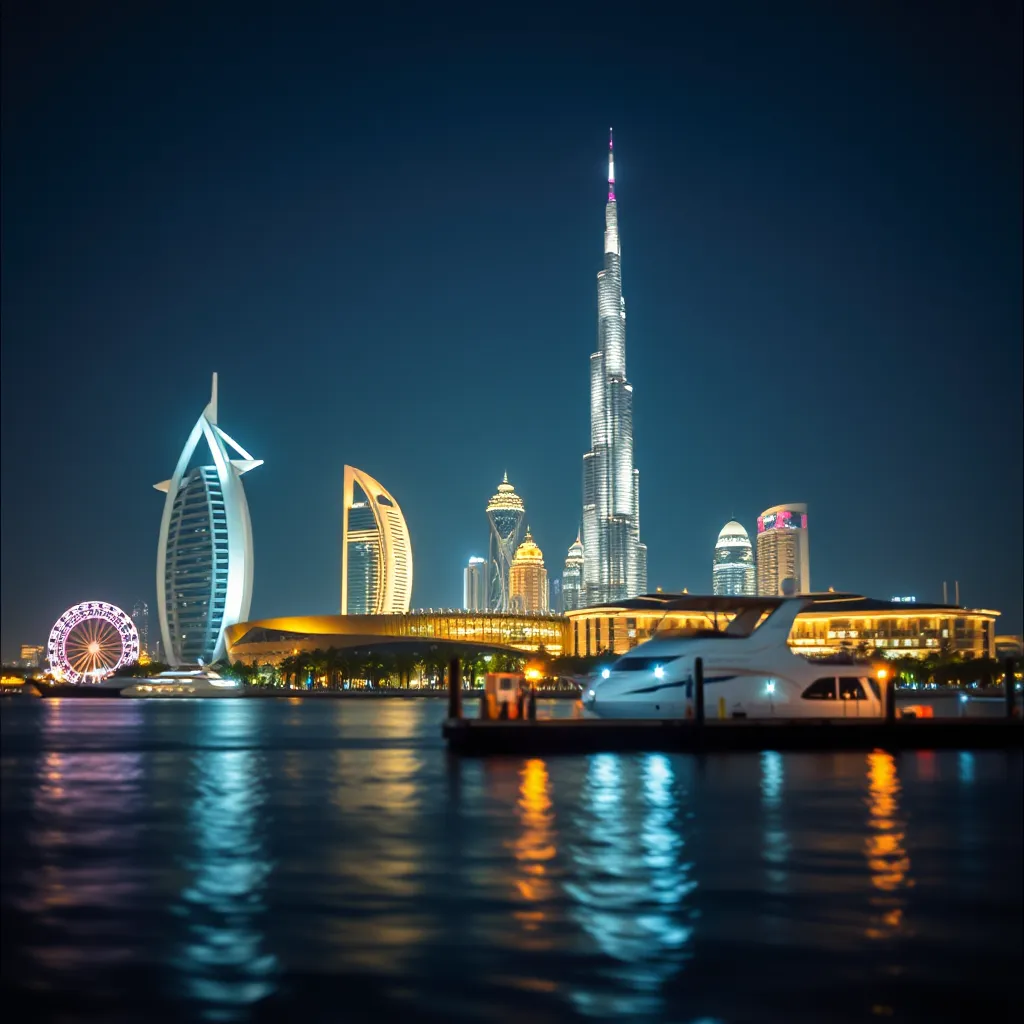 The Enchantment of La Mer Dubai After Dark